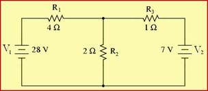 Solved Using Kirchhoff's Junction and Loop Rules, calculate | Chegg.com