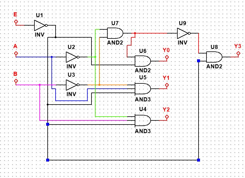 Solved The final Decoder task for Lab 4 is to cascade two 2 | Chegg.com