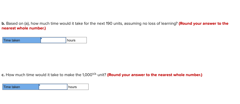 b. Based on (a), how much time would it take for the | Chegg.com