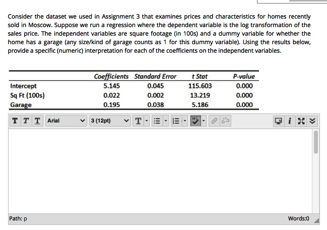 Solved Consider the dataset we used in Assignment 3 that | Chegg.com