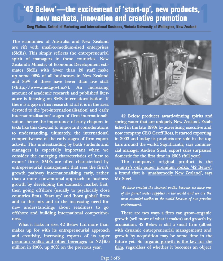 Marketing Across Borders case study. These questions | Chegg.com