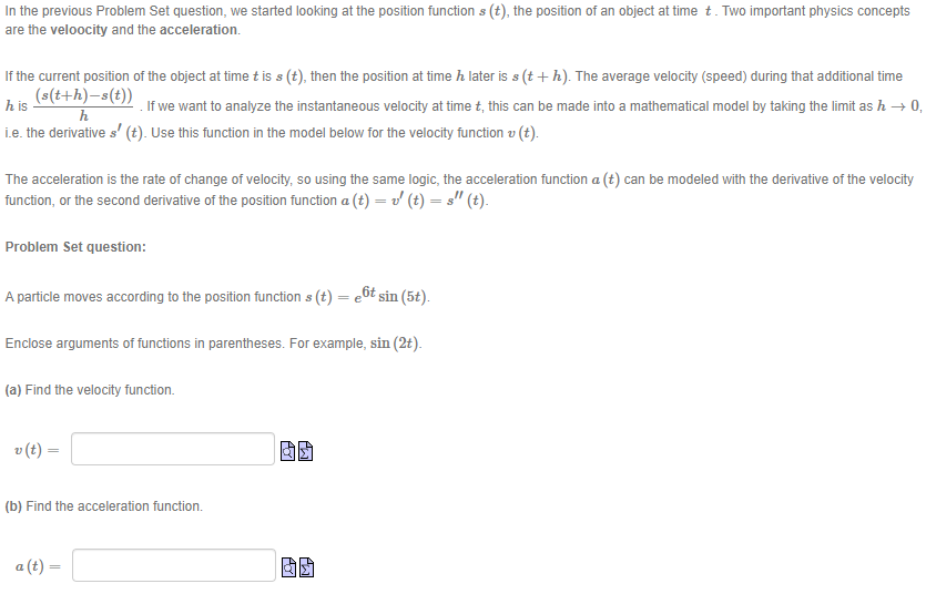 Solved Introduction to Calculus in Physics: Calculus is a | Chegg.com