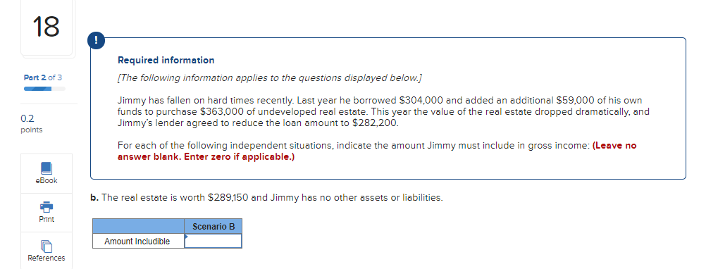 Solved 18 Required information Part 2 of 3 (The following | Chegg.com