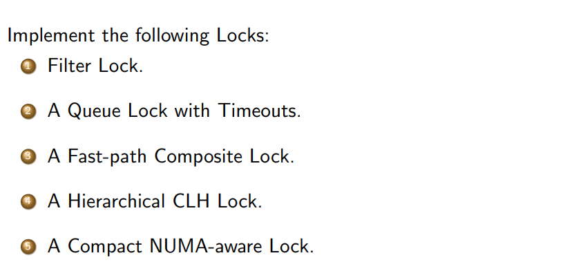 Solved Write a code to show the following locks. Can use | Chegg.com
