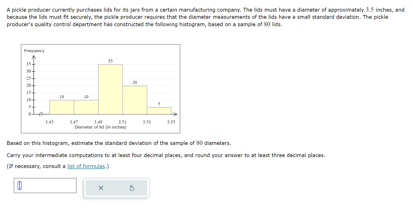 Solved A pickle producer currently purchases lids for its | Chegg.com