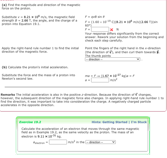 Solved (a) Find the magnitude and direction of the magnetic | Chegg.com