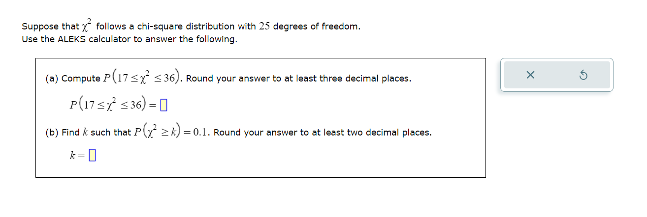 Solved Suppose that χ2 follows a chi-square distribution | Chegg.com