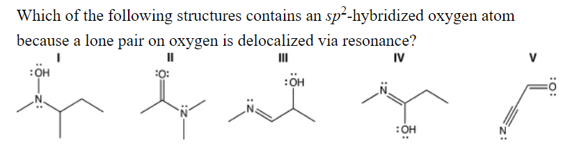 Solved Which of the following structures contains an | Chegg.com