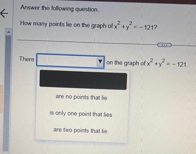 Solved Answer the following question. How many points lie on | Chegg.com