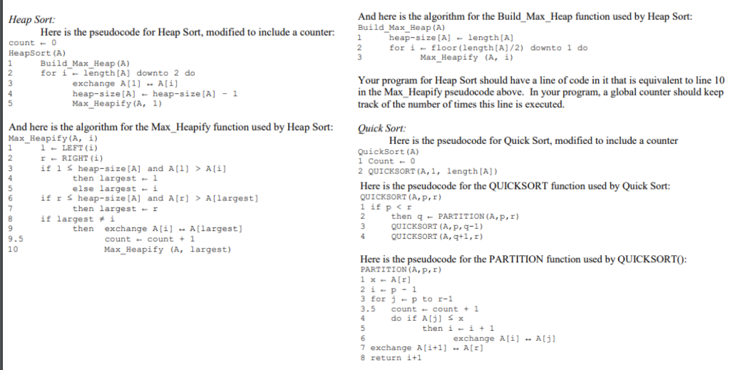 Solved Part One Introduction Sorting Routines Are Among The 2766