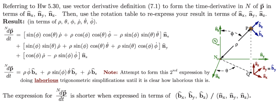 Solved Referring to Hw 5.30, use vector derivative | Chegg.com