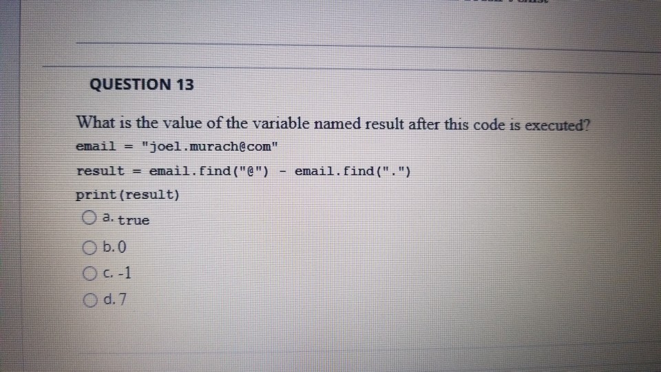 Solved QUESTION 1 If you import two modules into the global | Chegg.com