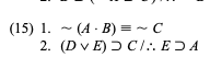 Solved LOGIC; Prove valid using the eighteen valid argument | Chegg.com