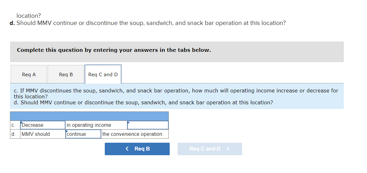 Solved MMV Inc. opened a chain of businesses several years | Chegg.com