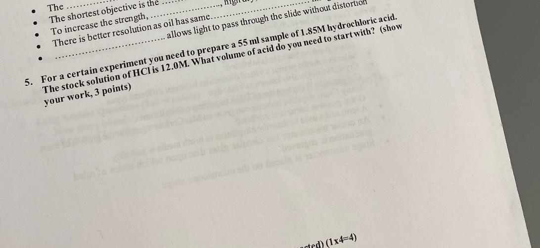 Solved . . . The The shortest objective is the To increase | Chegg.com