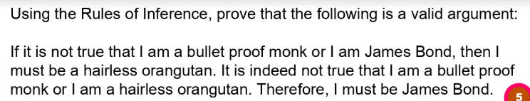 Solved Using the Rules of Inference, prove that the | Chegg.com