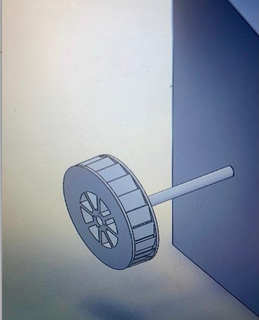 Solved i made this wheel on Solidworks and I'm trying to | Chegg.com