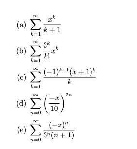 Solved Find the radius of convergence and interval of | Chegg.com