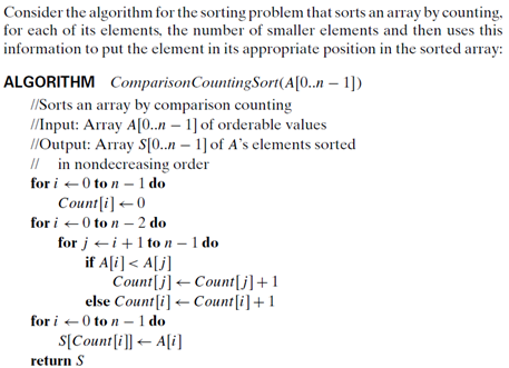 Solved Considering the following algorithm, analyze its best | Chegg.com