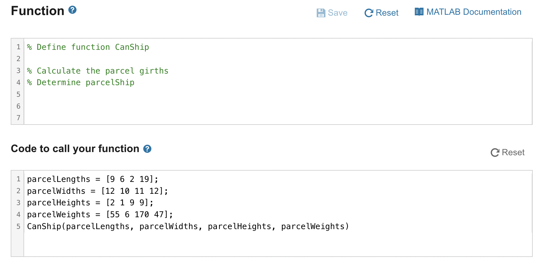 Solved Shipping a package A parcel services company can ship | Chegg.com