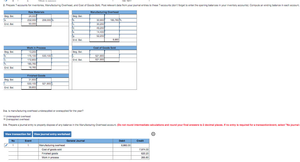 Solved 3-b. Prepare a journal entry to properly dispose of | Chegg.com
