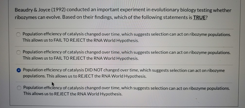Solved Beaudry & Joyce (1992) conducted an important | Chegg.com
