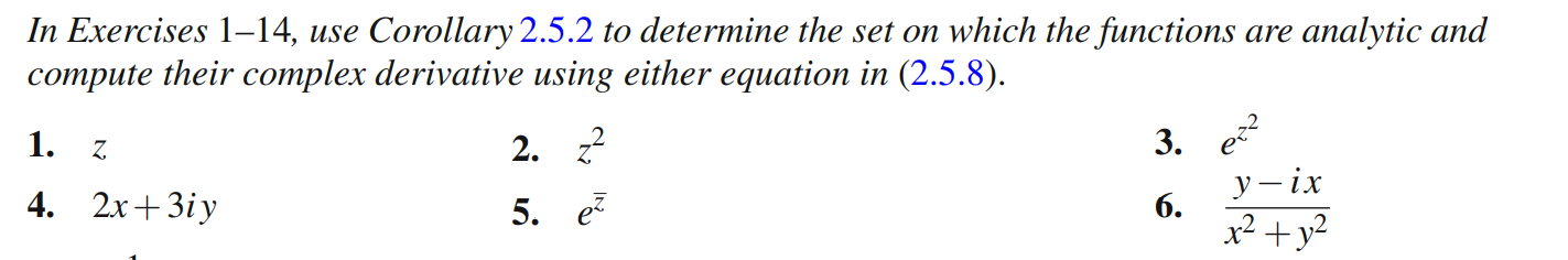 Solved In Exercises 1-14, use Corollary 2.5.2 to determine | Chegg.com Solved In Exercises 1-14, use Corollary 2.5.2 to determine | Chegg.com