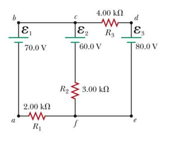 Solved Using Kirchhoff’s rules for circuit analysis, | Chegg.com