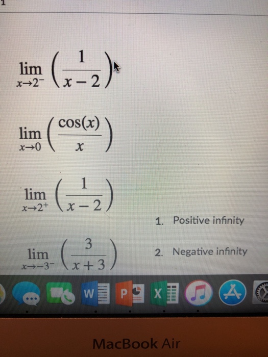 Solved Does the following function approach infinity, | Chegg.com
