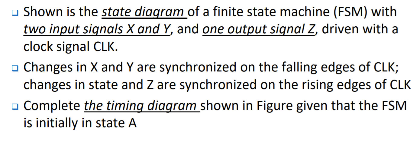 Solved . Shown is the state diagram of a finite state | Chegg.com