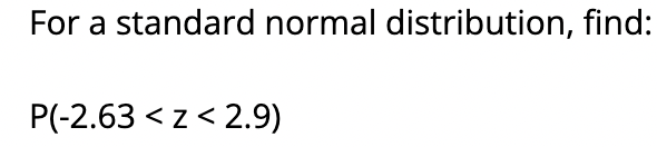 Solved For a standard normal distribution, find: P(Z > 0.01) | Chegg.com