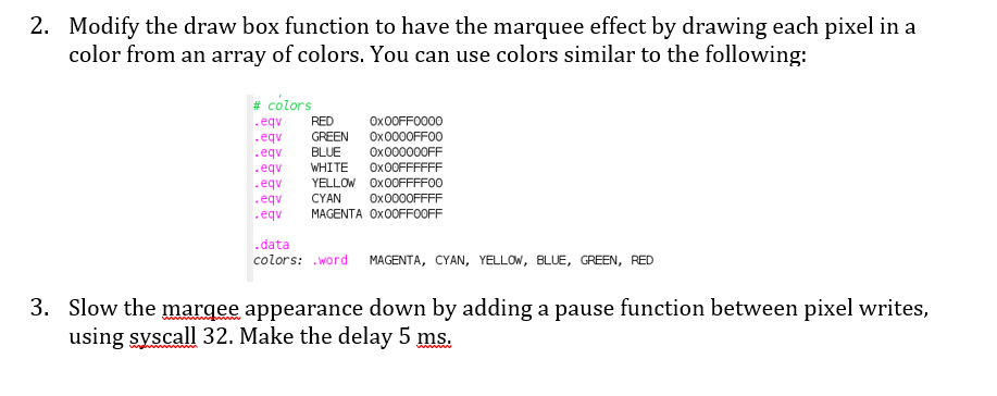 Solved Instructions 1 Write And Test A Function To Draw A