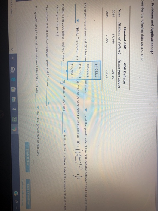 Solved 7. Problems and Applications Q7 Consider the | Chegg.com