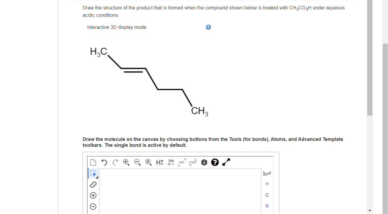 Solved Draw the structure of the product that is formed when | Chegg.com