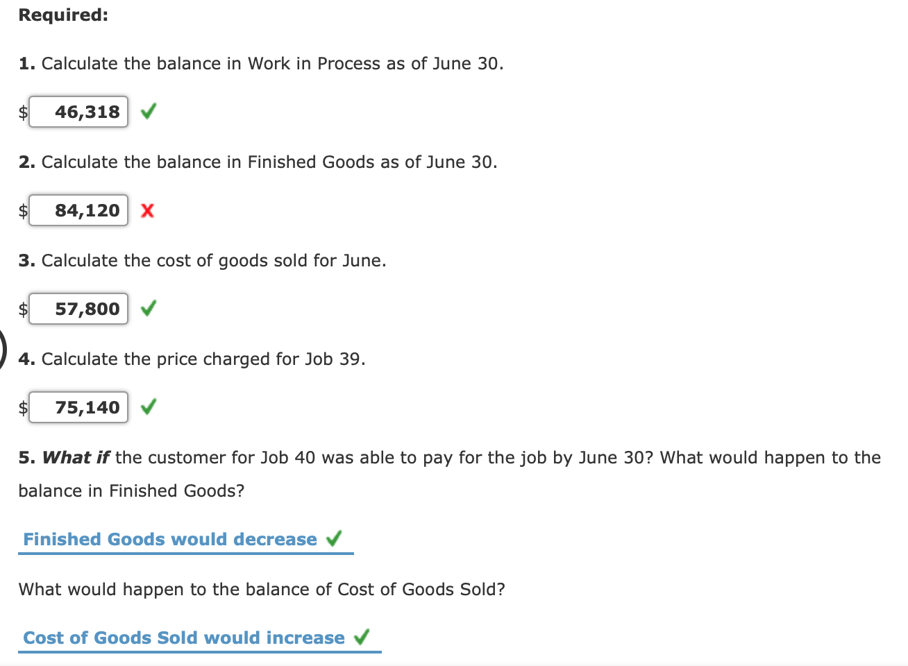 Solved Job Costs Using A Plantwide Overhead Rate Naranjo Chegg
