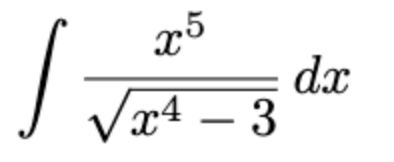 Solved Use the table of integrals to evaluate the integral, | Chegg.com