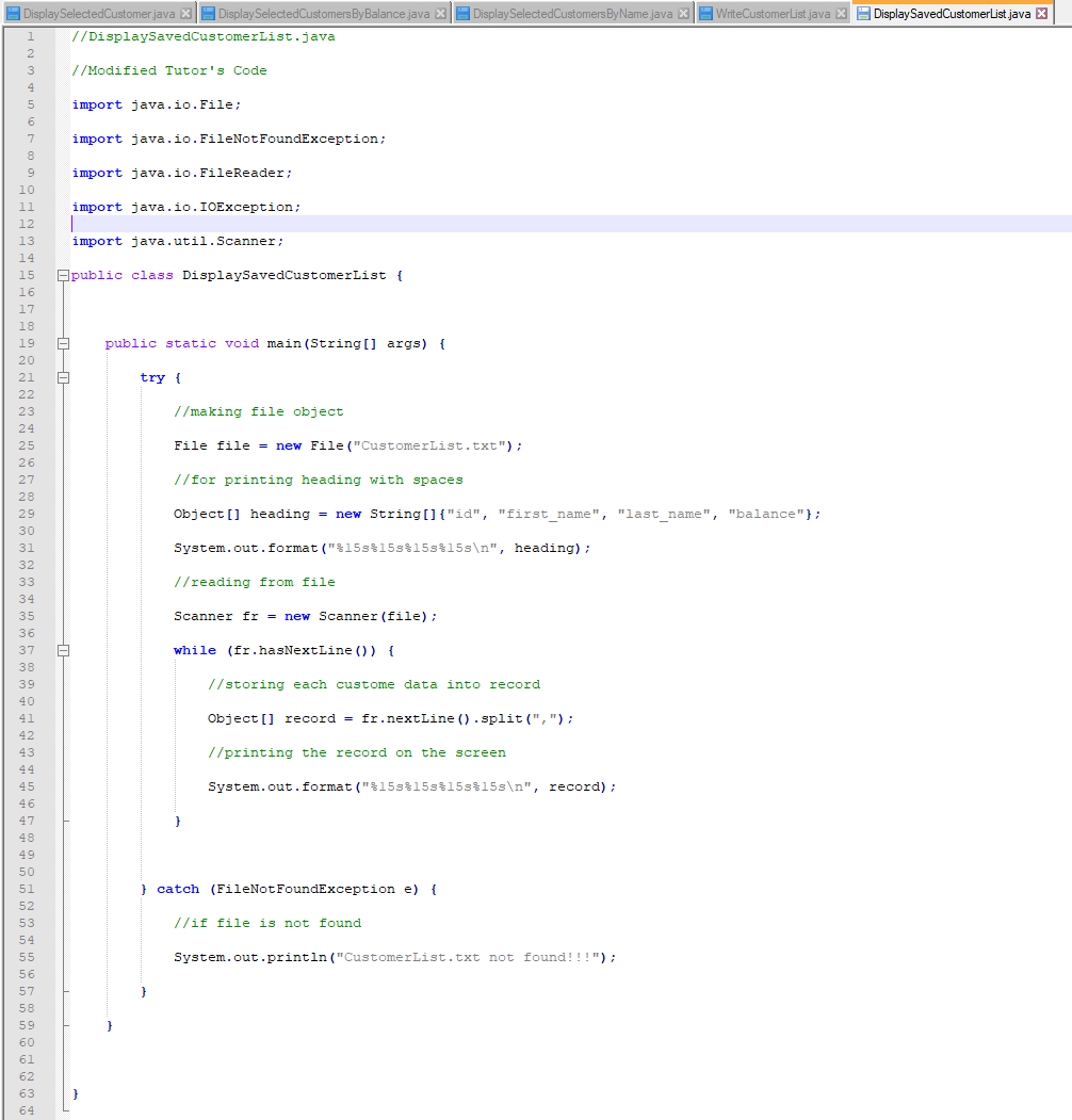 Solved: In Java having errors attached below, question for