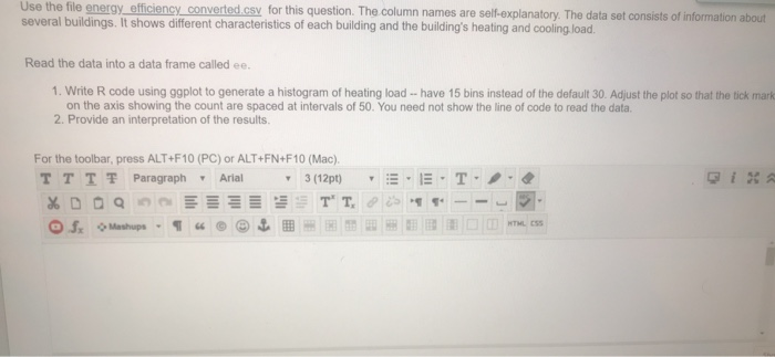 energy efficiency.converted (1).csw- Excel File Home | Chegg.com