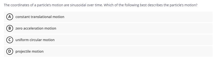 solved-the-coordinates-of-a-particle-s-motion-are-sinusoidal-chegg