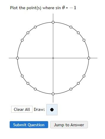 Solved The graph below shows the angle A=45π inside the unit | Chegg.com