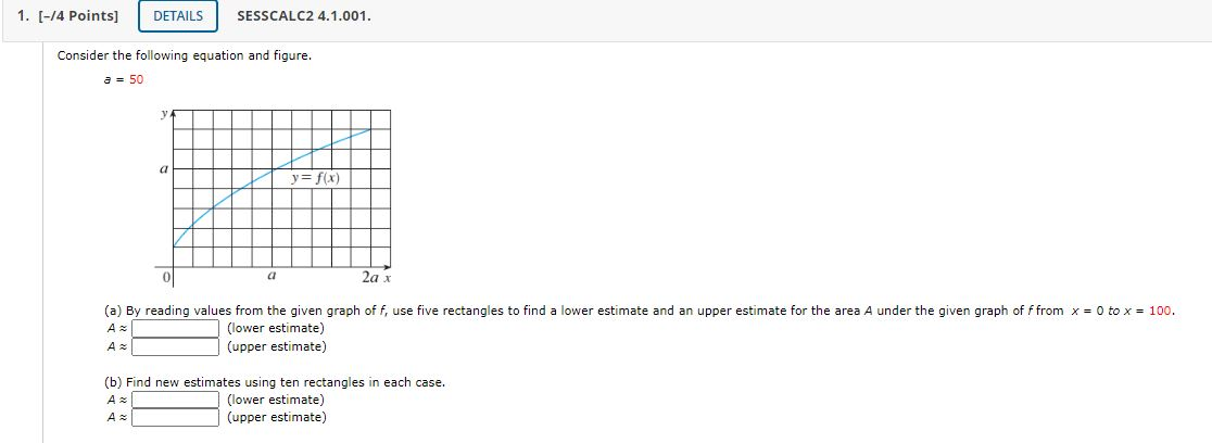 Solved 1. (-14 Points) DETAILS SESSCALC2 4.1.001. Consider | Chegg.com Solved 1. (-14 Points) DETAILS SESSCALC2 4.1.001. Consider | Chegg.com