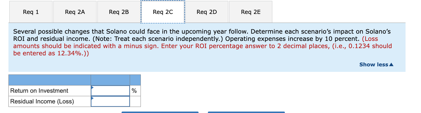 Solved E10-6 (Algo) Calculating Return on Investment, | Chegg.com