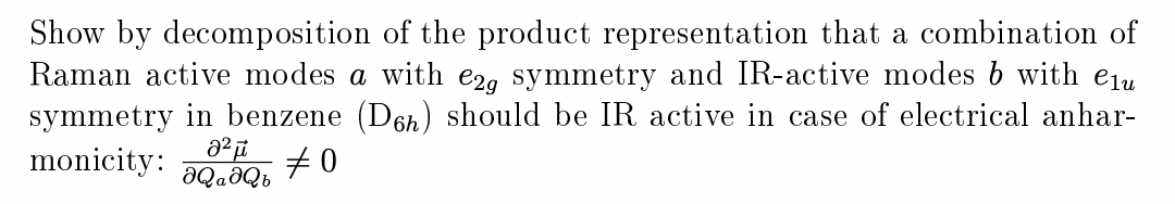 Show by decomposition of the product representation | Chegg.com