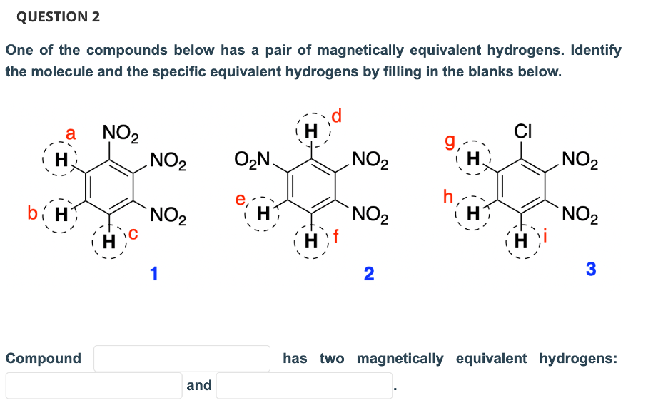 Solved QUESTION 2 One of the compounds below has a pair of | Chegg.com
