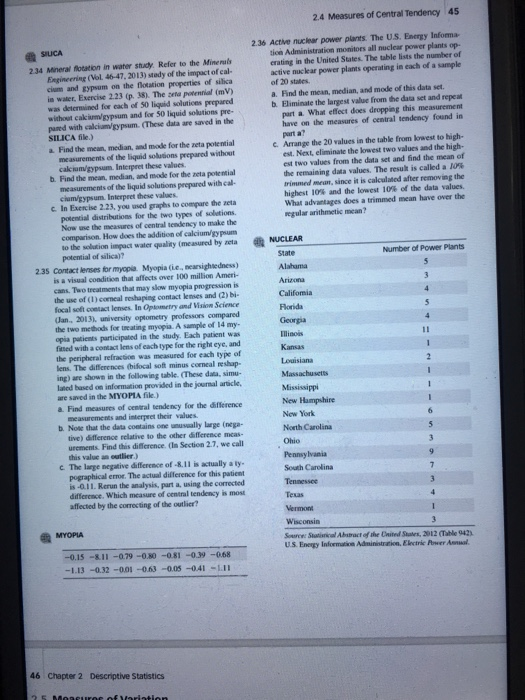 Solved 2.36 Active nuclear power plants. The U.S. Energy | Chegg.com