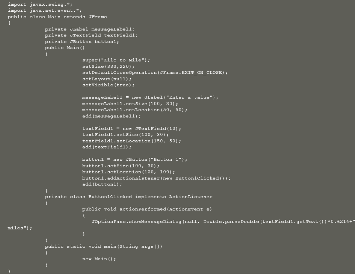 For the following java program utilize window builder | Chegg.com
