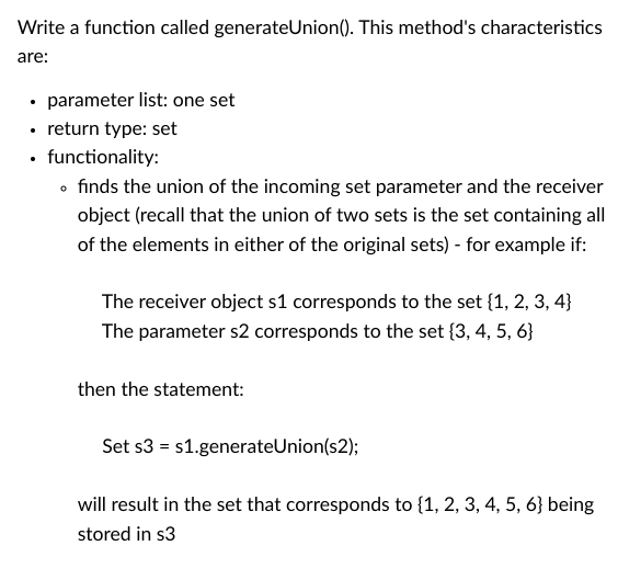 Solved Sets And Bufferedwriter Set Java Class Import