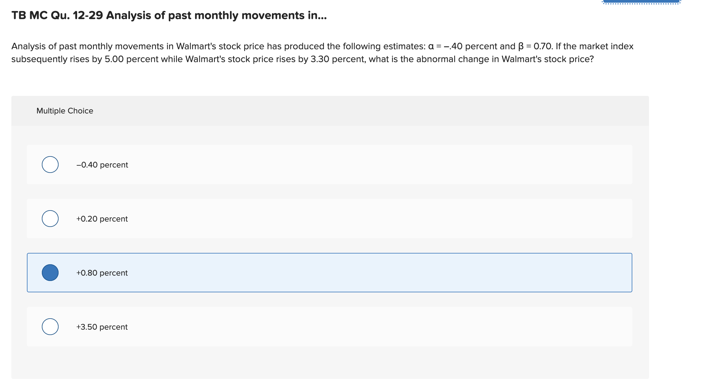 Solved TB MC Qu. 12-29 ﻿Analysis of past monthly movements | Chegg.com