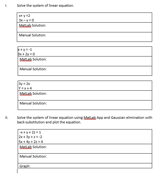 Solved Solve the system of linear equation. Solve the system | Chegg.com