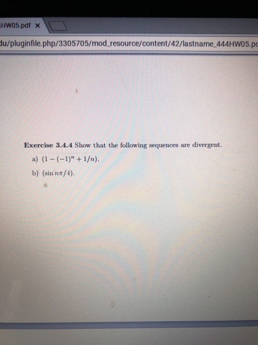 Solved Hw05.pdf × u/pluginfile.php/3305705/mod | Chegg.com